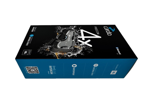 Universal Motorcycle Intercom 5.2 Cardo Freedom X4 Single FRC4X003 for ...