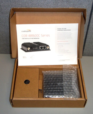 Cradlepoint LTE Router Ruggedized IBR650C-LPE-VZ w/ Pwr Sup & 2 Ant | eBay