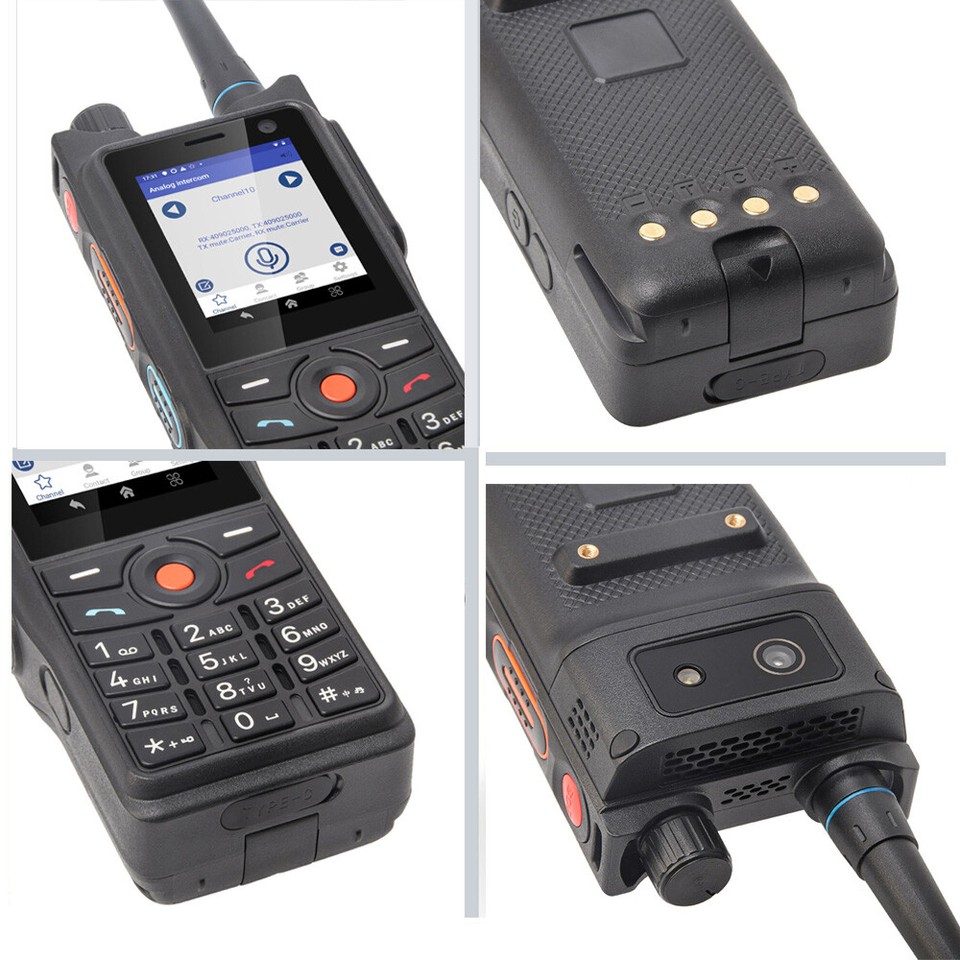 ANYSECU P6 4G Network Radio Android 9.0 NFC UHF 400-470MHz DMR Digital ...