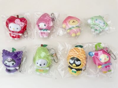 Sanrio Fruit Chibitomo Secret Keychain 8 Types Set No Box Japan FS JP ...