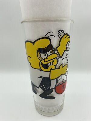 1970s Vintage Simon Bar Sinister Pepsi Collector Series Glass Underdog ...