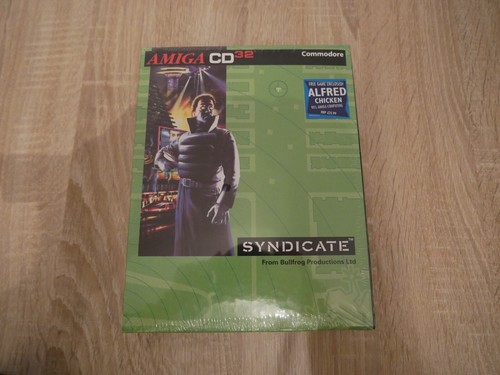 Syndicate + Alfred Chicken Commodore Amiga CD32 Box sealed | eBay