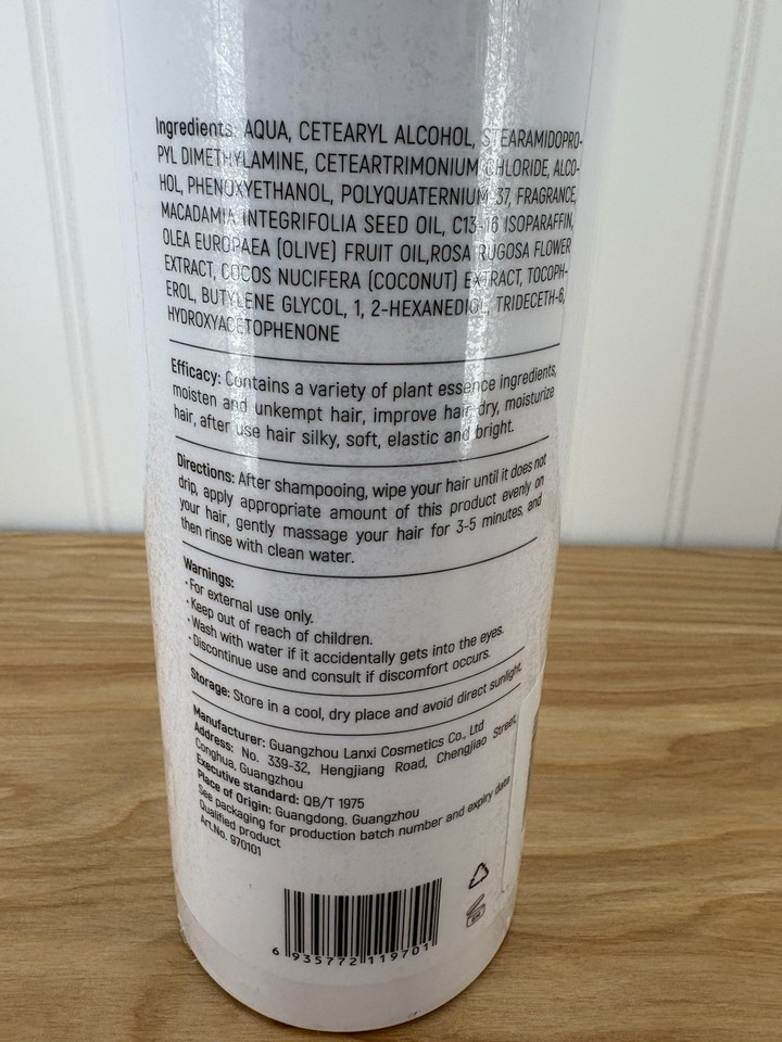 MCHOIX Moisturizing Conditioner 33.8 fl.oz. With Pump For All Hair ...