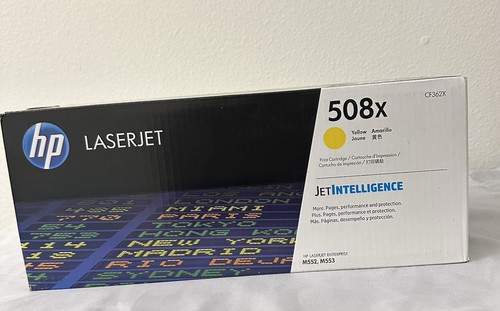 HP 508X High Yield Yellow Original LaserJet Toner Cartridge CF362X | eBay