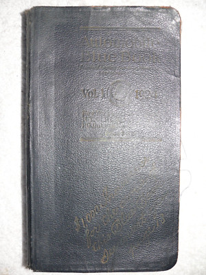 AUTOMOBILE BLUE BOOK 1924 VOLUME 1 | eBay