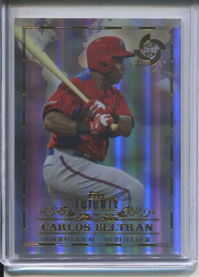 2013 Topps Tribute WBC Carlos Beltran #51 | eBay