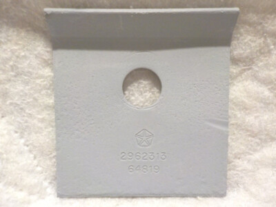 70 71 72 OEM MOPAR E BODY REAR BUMPER BUMPERETTE BACKER BRACKET ...