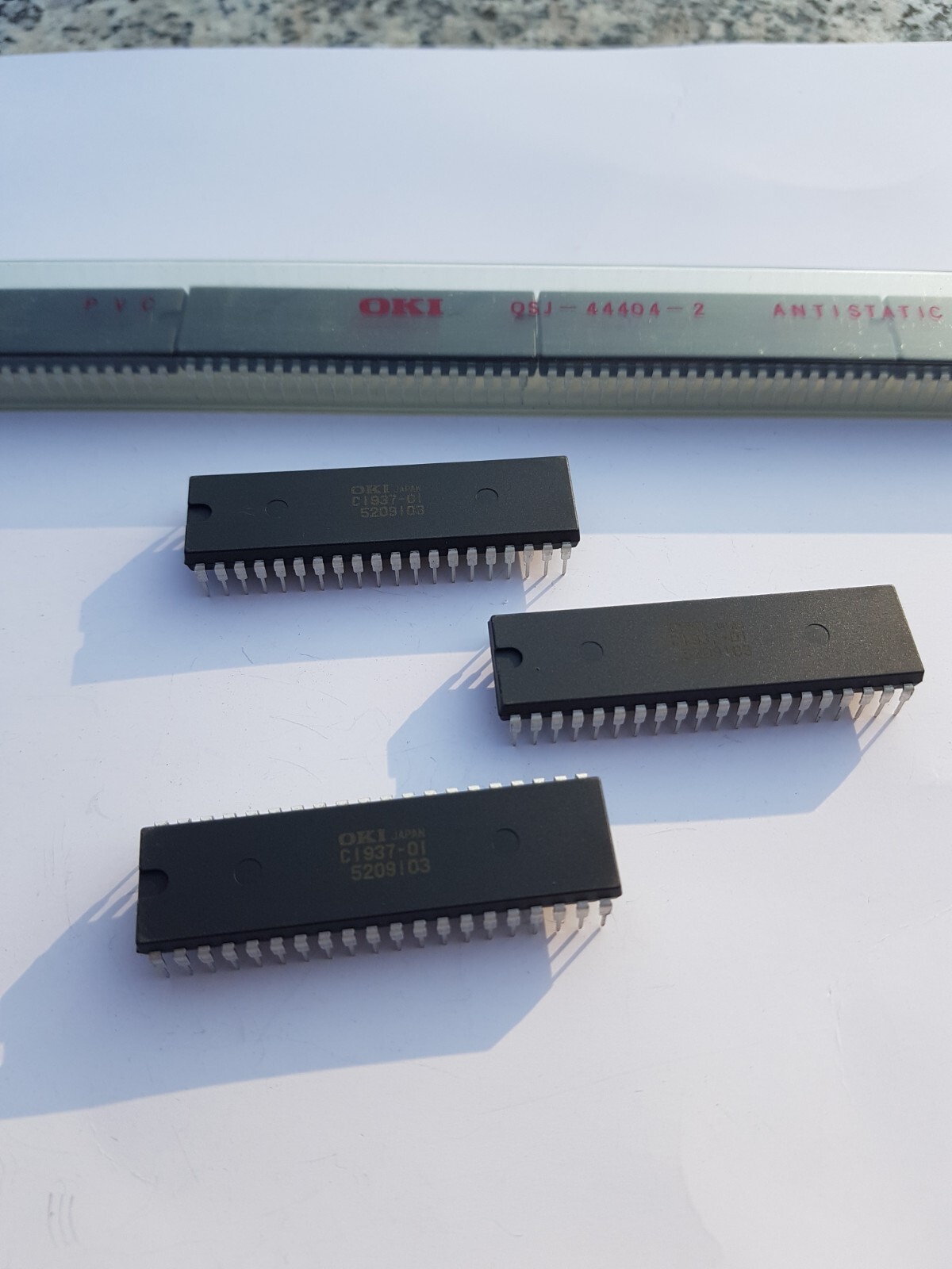 1PCS C1937-01 OKI DIP-40 Vfd Driver Display Fluorescenti Made In Japan ...