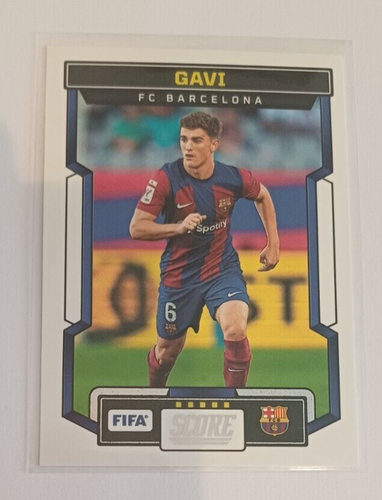 Carte Card Carta n°93 GAVI FC Barcelona PANINI SCORE FIFA 2023-2024 | eBay