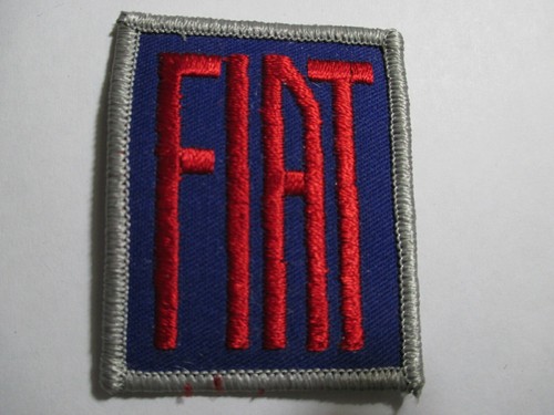 Fiat Patch Automotive Hot Rod Dragster Muscle Car Vintage Original NOS ...