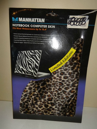 Manhattan Notebook Computer Skin - 15.4" Cheetah #475754 NEW | eBay