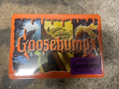 GOOSEBUMPS Retro Fear Set Ltd Ed. Collectors Set w/ Tin Box *NEW/SEALED ...