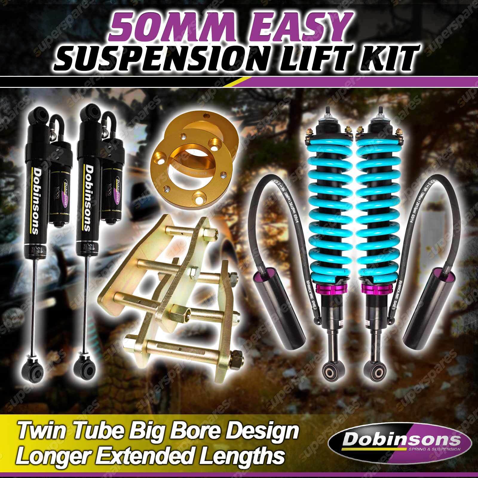 3"75mm Lift Kit Dobinsons Monotube Complete Strut Shackle Spacer for ...