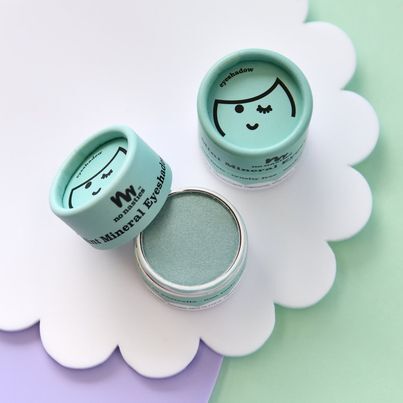 No Nasties Eco Natural Kids Pressed Powders Minty Eyeshadow | eBay