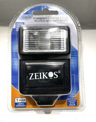 ZEIKOS Universal Hot Shoe SLR DSLR Camera Mini Compact Flash ZED-S6 NEW ...