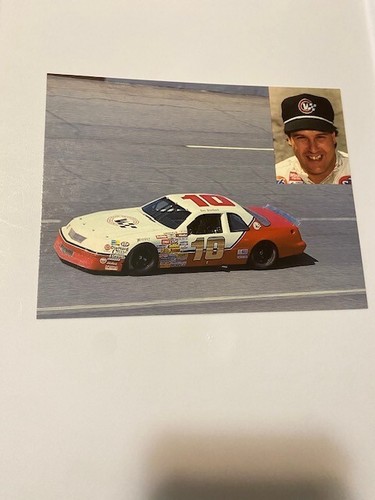 Vintage 1988 Ken Bouchard Nascar Postcard | eBay