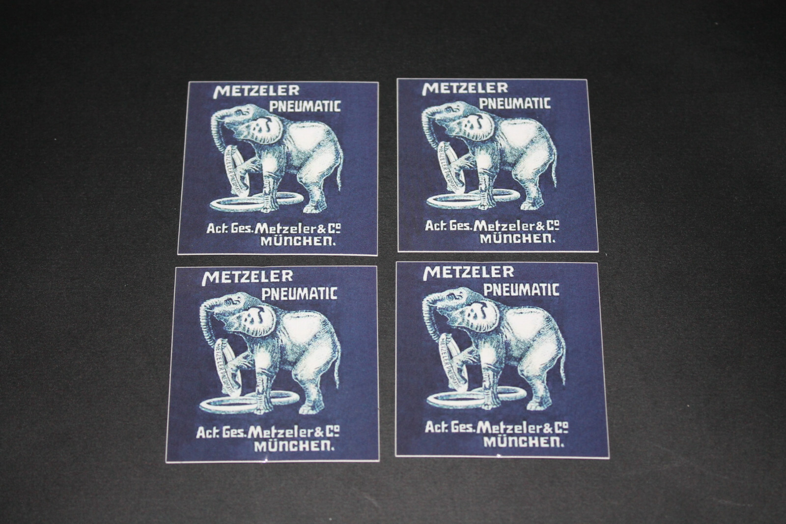 #472 Metzler Elephant Reifen Tire Pneu Aufkleber Sticker Decal Bapperl ...