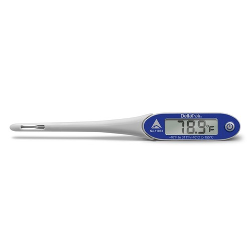 DeltaTrak 11063 FlashCheck Jumbo Display Auto-Cal Needle Probe ...