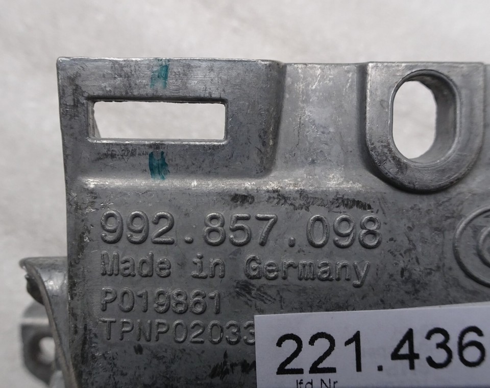 PORSCHE 992 CARRERA S TURBO LEATHER CENTER STORAGE BOX COVER ...