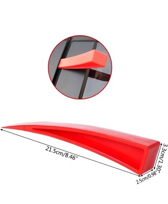 1pc Dent Plastic Red Car Universal Crowbar Enlarger Door Recess Body ...