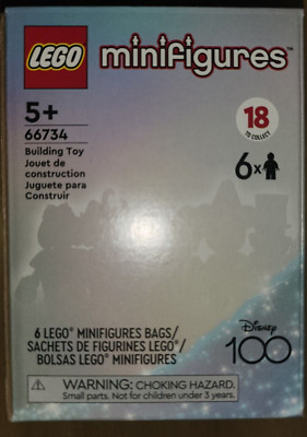 LEGO Minifigures Disney 100th Anniversary 6-pack Set #66734 |BRAND NEW ...
