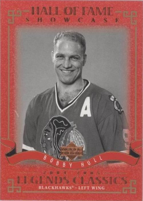2004-05 Upper Deck Legends Classics - Hall of Fame Showcase Bobby Hull ...