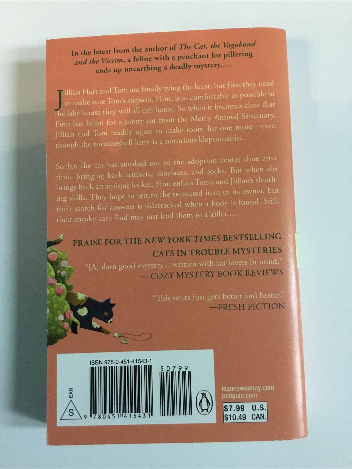 The Cat, The Sneak and The Secret by Leann Sweeney 9780451415431| eBay