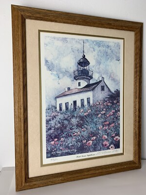 Sue Tushingham McNary POINT LUMA LIGHTHOUSE Signed Limited Edition ...