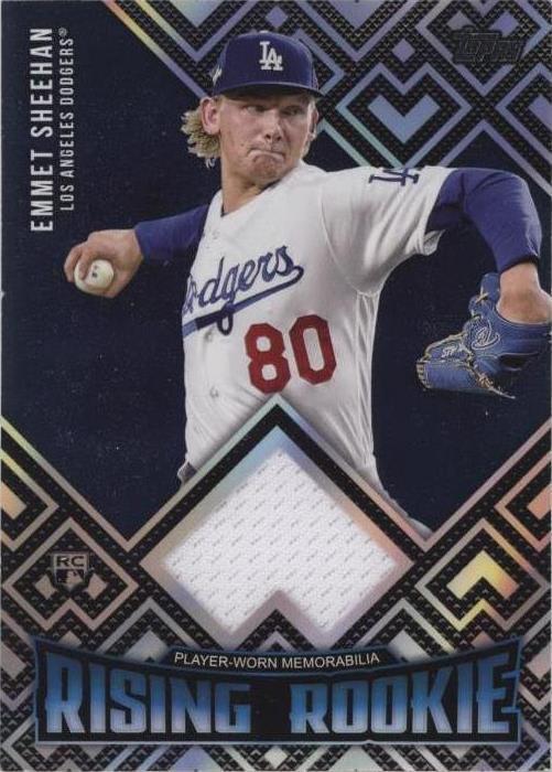 2024 Topps Update Series - Rising Rookie Relics Emmet Sheehan #RRR-ES ...