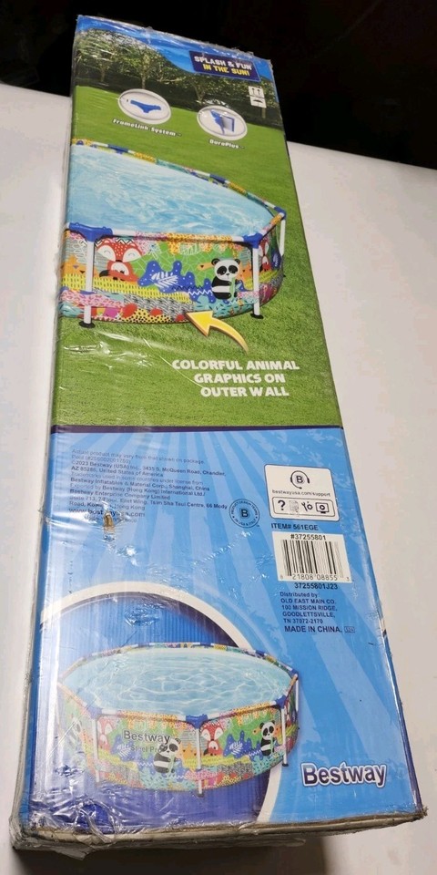 Bestway H2O Go! Swimming Pool 9'x26" Steel Pro Round Family Summer Pool ...