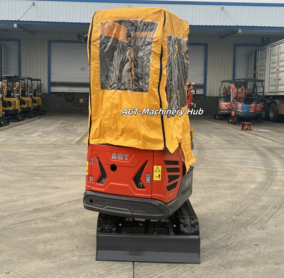AGT Mini Excavator Cab Rain Cover for MINI AGT Excavator Diggers ...