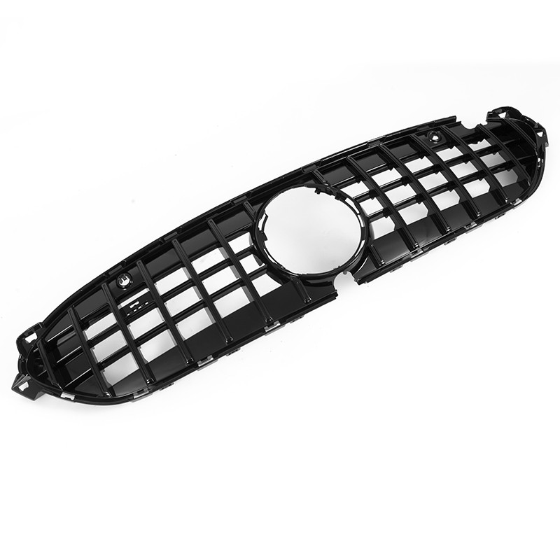 Gloss Black GT Front Bumper Grille For 2024-2026 Mercedes W236 C236 ...