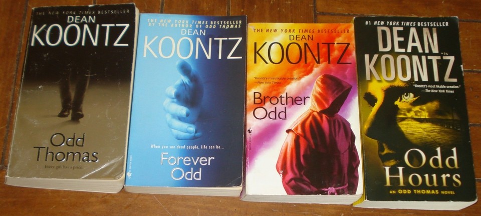 Lot of 8 Complete Odd Thomas Series Books by Dean Koontz Paperbacks | eBay