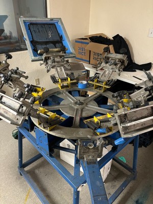 Printing & Graphic Arts - Screen Printing Press