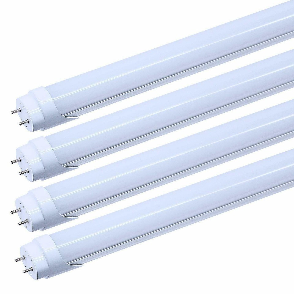 F32T8 LED Replacement Tube Double-End Powered Ballast Bypass Frosted ...