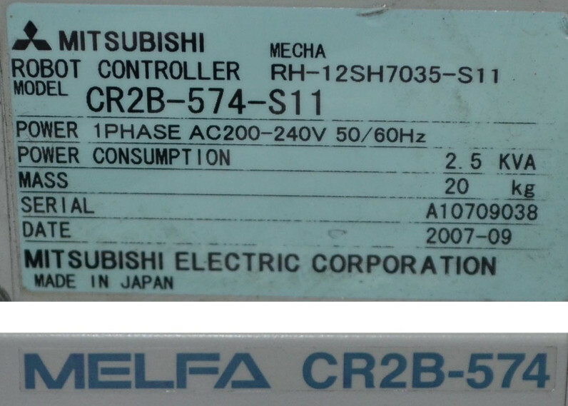 MITSUBUSHI MELFA Robot Controller CR2B-574 [#A11] | eBay