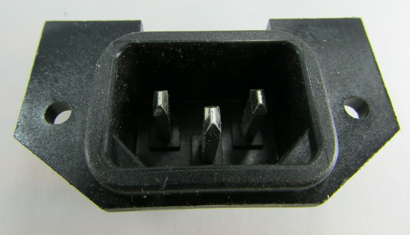 4 HD Amphenol USA Flanged Power Inlet Male Pin Receptacle IEC 320 C14 ...