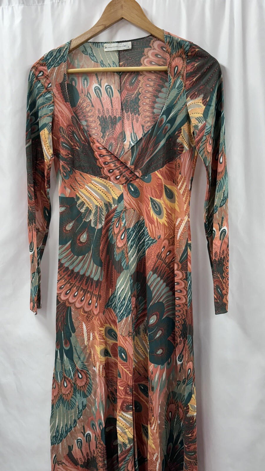 Vintage 1970s John Kloss Charlie’s Angels Dress Maxi … - Gem