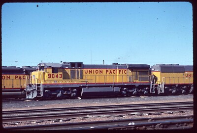 Original Rail Slide - UP Union Pacific 9043 Fort Worth TX 11-3-1988 | eBay