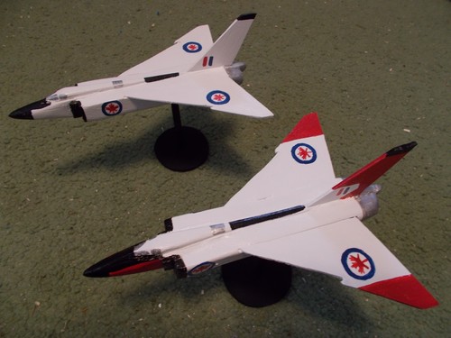 Built 1/144: Canadian AVRO CF-105 ARROW (Set of Two Models) | eBay