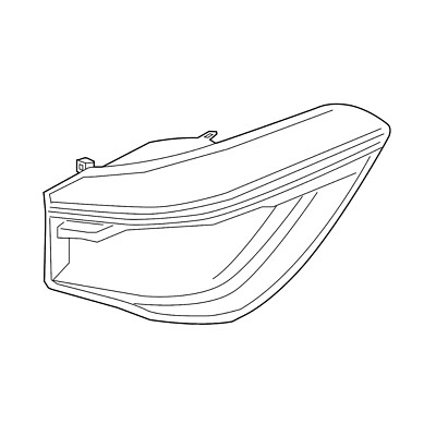 Genuine OEM Passenger Right Outer LED Tail Light for BMW F95 G05 X5 ...
