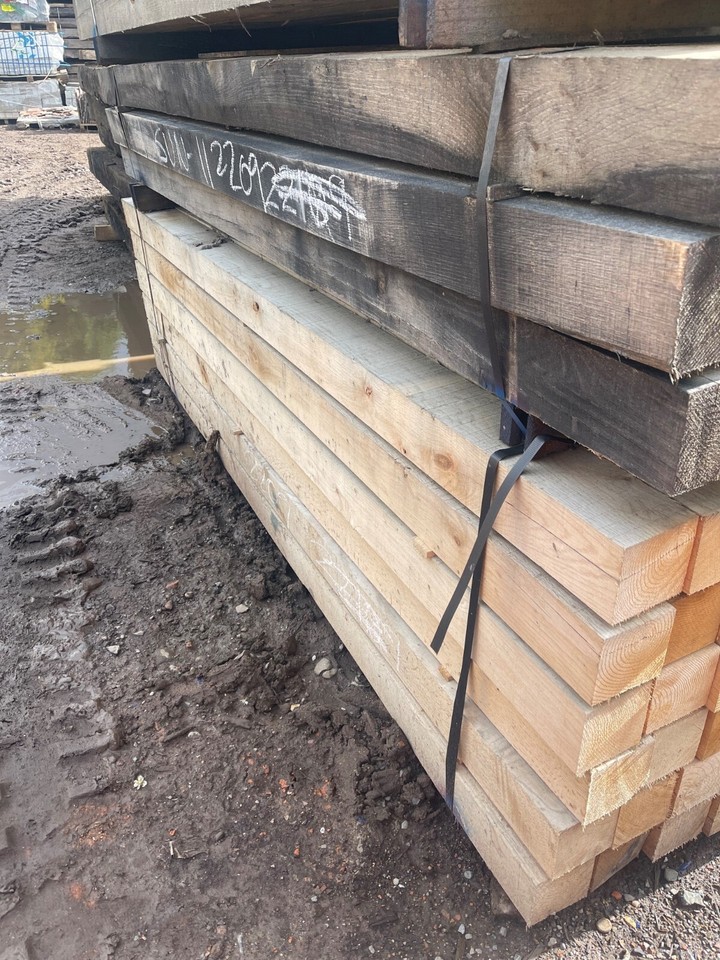 4x4 or 100x100 x 2.4 APPROX SIZE NEW OAK POSTS | eBay UK
