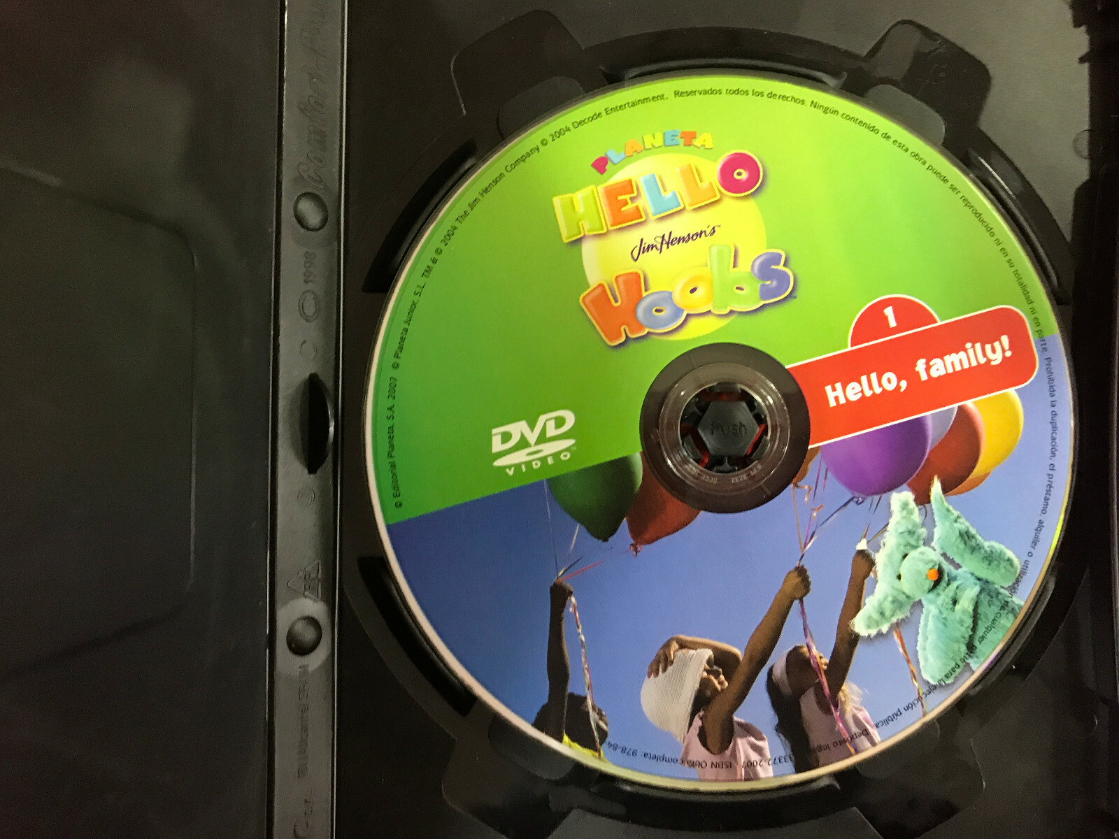 HELLO HOOBS DVD 1 JIM HENSON PLANETA HELLO FAMILY | eBay