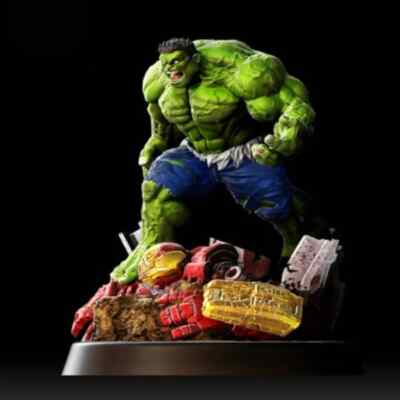 Hulk Victory Resin Sculpture Statue Model Kit Avengers Unpainted ...