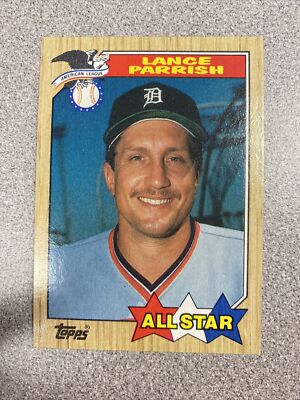 1987 Topps - All Star #613 Lance Parrish | eBay