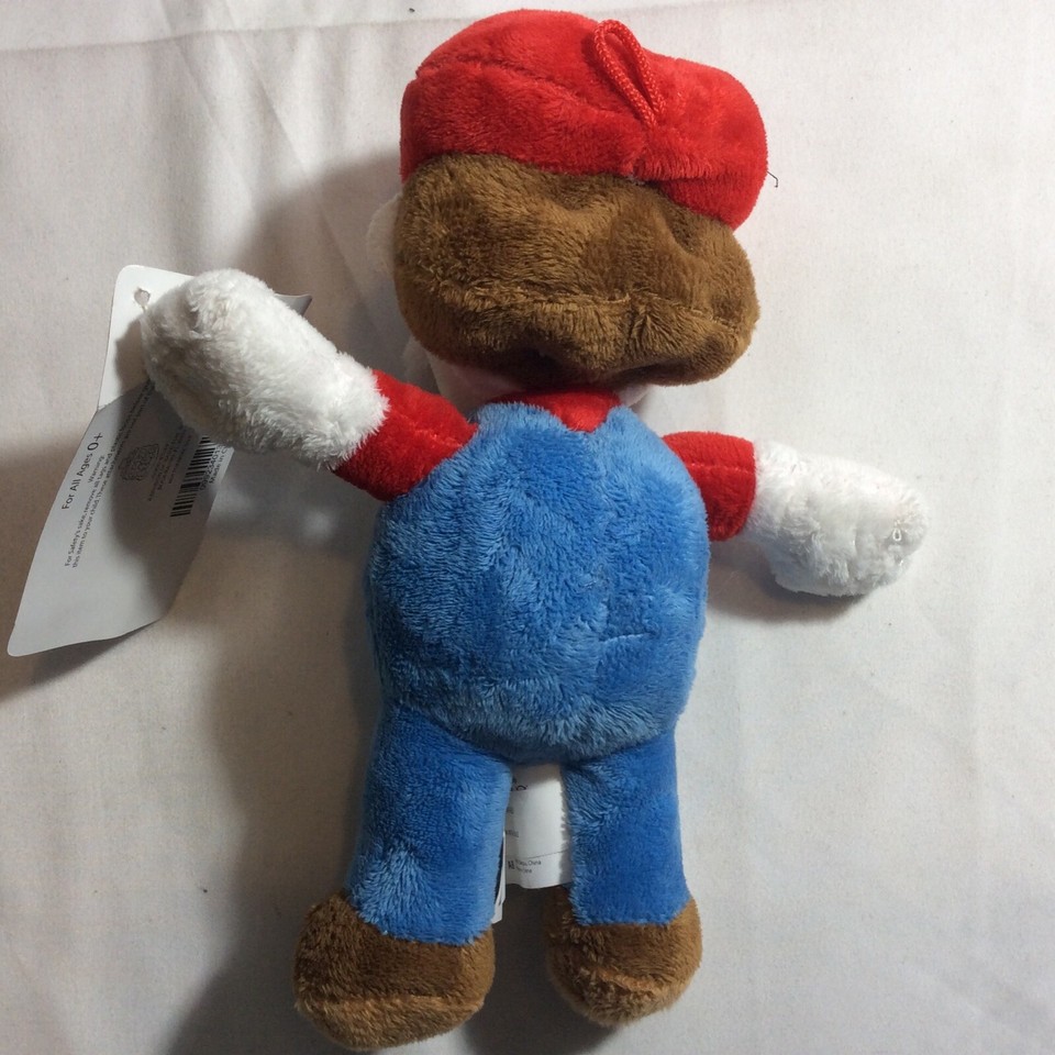 2020 Nintendo Super Mario Bros 8" MARIO Plush Stuffed Toy Doll New | eBay