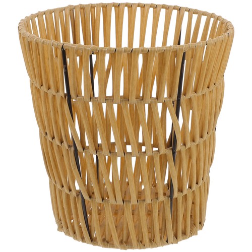 1PC Woven Waste Bin Versatile Storage Waste Paper Storage Basket ...