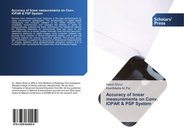 Accuracy of linear measurements on Conv. IOPAR & PSP System von Hitesh ...