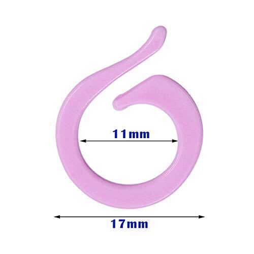 100 Pieces Stitch Marker Ring Row Counter Ring Knitting Counter Ring ...