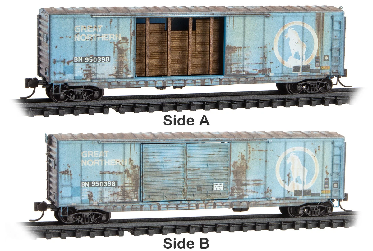 Great Northern Railroad Box Cars